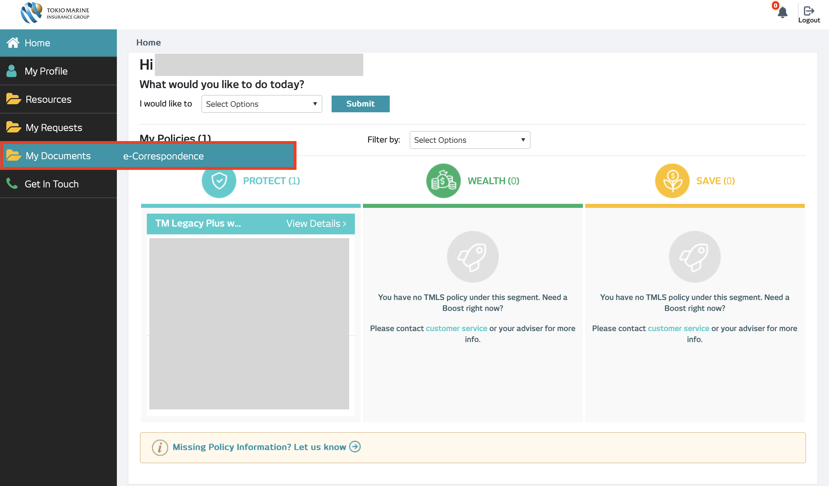How to get your policy details from Tokio Marine customer portal ...
