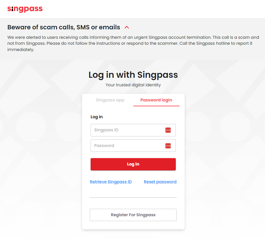 Steps to download "My HDBPage" information for mortgage loan ...